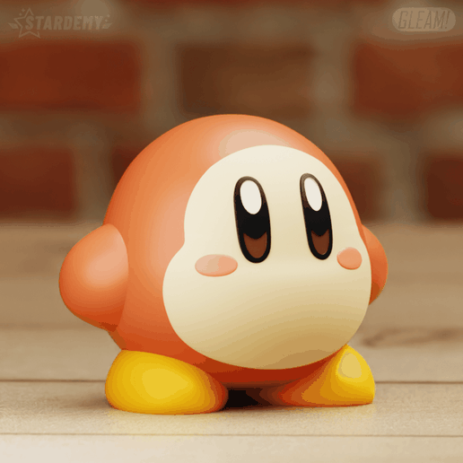 👾 Waddle Dee Kirby Chibi 3 models・ 3D File for 3D printing・Cults