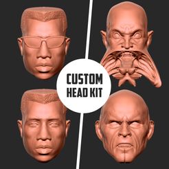 Download 1 3D model from CUSTOM HEAD KIT listed by E3DSTUDIO • 3D ...