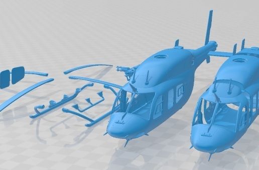 🔔 The Bell 429 EMS Printable Helicopter・ 3D File for ・Cults