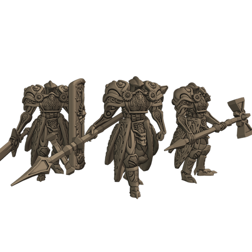 3D file Clockwork Templars for DND or Pathfinder Tabletop RPG 🎲 ・3D ...