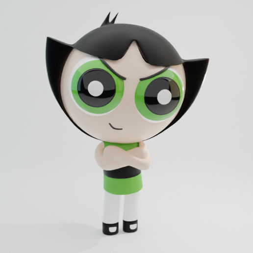 🦸 Buttercup・Archivo STL para ・Cults
