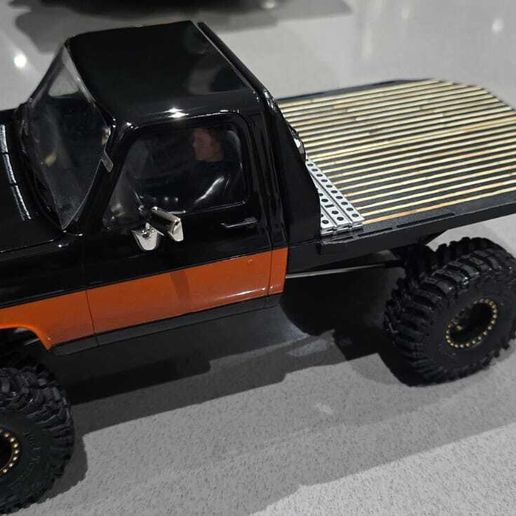 💭 Fms Fcx18 k10 Flatbed (2 Versions)・ STL File for 3D printing・Cults
