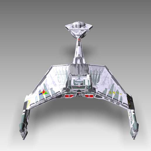 ⭐ Star Trek Klingon K'Tinga・ STL File for 3D printing・Cults