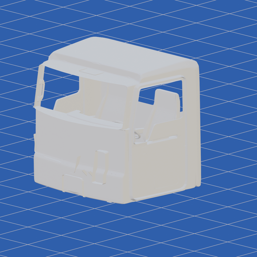 STL file T-800 Mixer Truck driver seat 🚚 ・3D printer design to download ...