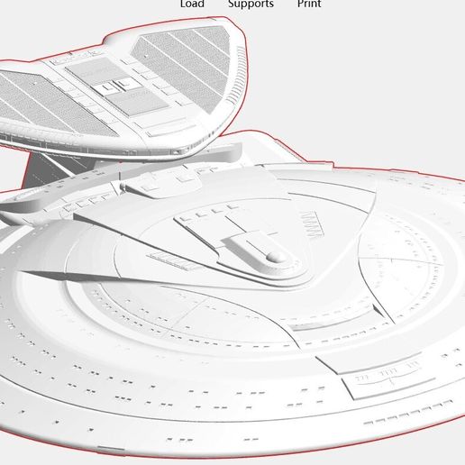 ☀️ Solar Class - federation star trek ship・ STL File for 3D printing・Cults