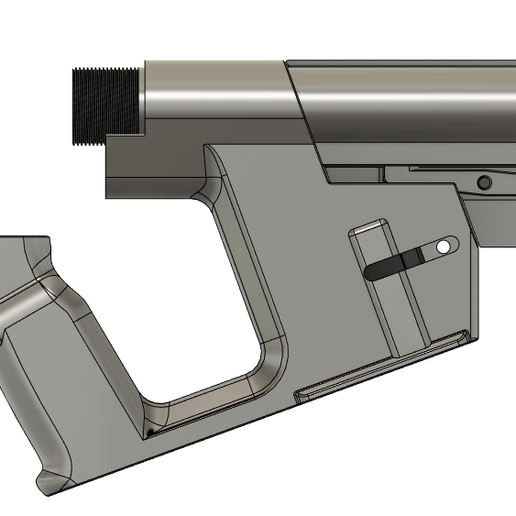 🔫 AR15 / M4 HPA GRIP & BUTTSTOCK・ STL File for 3D printing・Cults