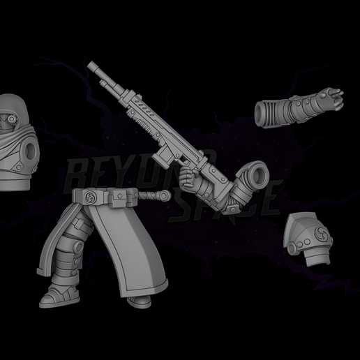 🛰 Araashi Ranger LO1・Free 3D File for 3D printing・Cults