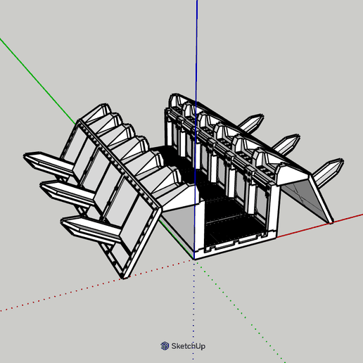 🎲 Iron Creed Trench (Long)・ STL File for 3D printing・Cults