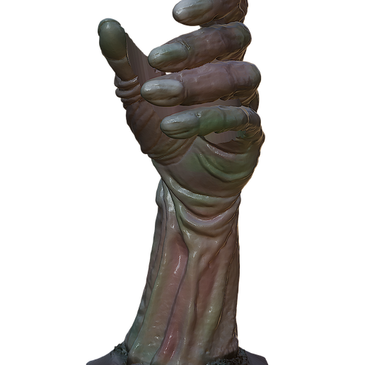 🧟 Zombie Hand - 3D horror prop for Halloween #HALLOWEENSTL・Free STL ...