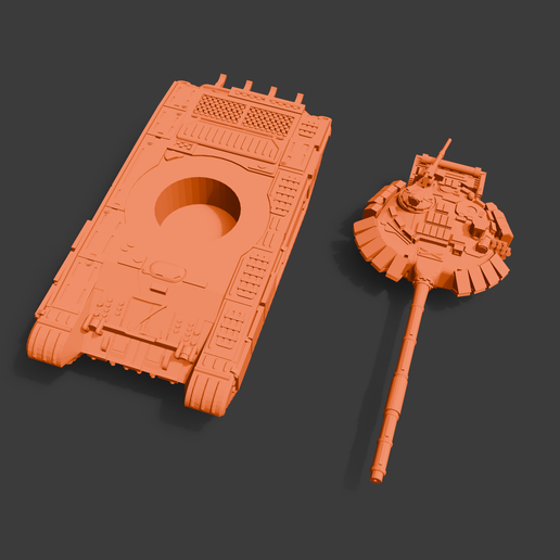 🪖 tank T72B3 T72B3・ STL File for 3D printing・Cults