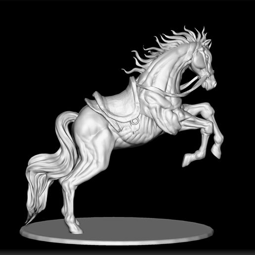STL file Horse Decorative - 3D Print Horse Sculpture - Elegant Horse ...