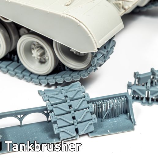🔗 1/35 US T80E1 T80E5 single link workable track #352411002・ 3D File ...