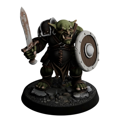 👺 Fierce Goblin Warrior - Miniature for Tabletop Gaming・ STL File for ...