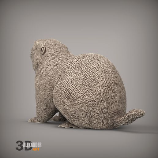 🐕 Prairie dog 3D print model・ STL File for 3D printing・Cults