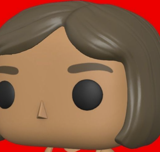 💇 CUSTOM FUNKO POP - HAIR 1・ OBJ File for 3D printing・Cults