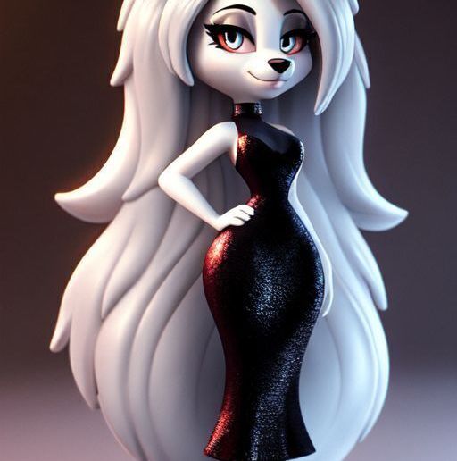 💃 Loona Ready for the gala・ STL File for 3D printing・Cults