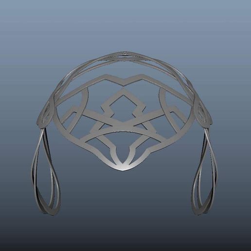 💇 Padme amidala tatooine homestead gown hair piece・ STL File for 3D ...