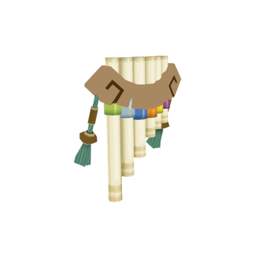🛤️ LoZ - Spirit Tracks Spirit Flute・Free STL File for 3D printing・Cults
