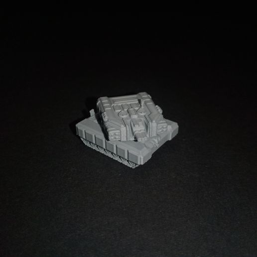 3D printable Battletech Bulldog medium tank proxy • made with Bambulab ...
