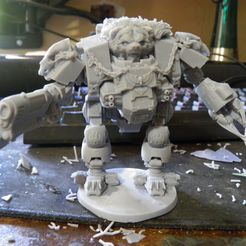 3D printer Bjorn Again Venerated Bear Mech - Modular • made with ...
