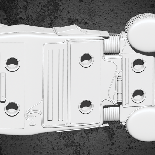 STL file Blade Runner 1982 Lobster Spinner with no wire detail. 🦞 ・3D ...
