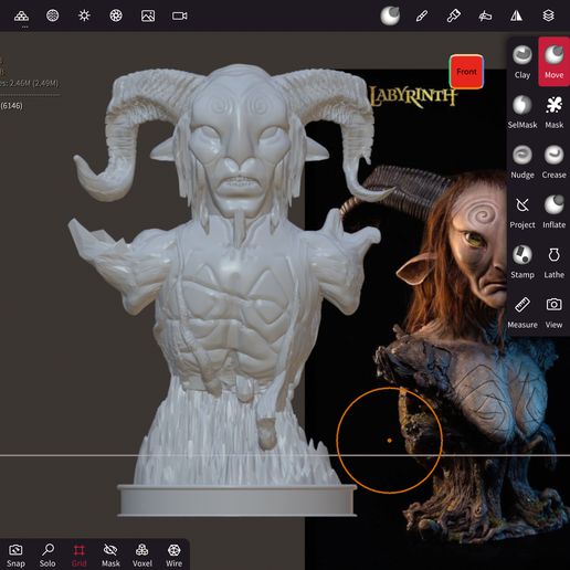🎬 Pan's Labyrinth - Faun・ STL File for ・Cults