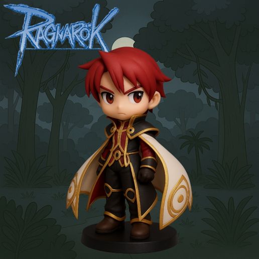 ⛪️ High Priest Chibi Ragnarok Online・ STL File for 3D printing・Cults