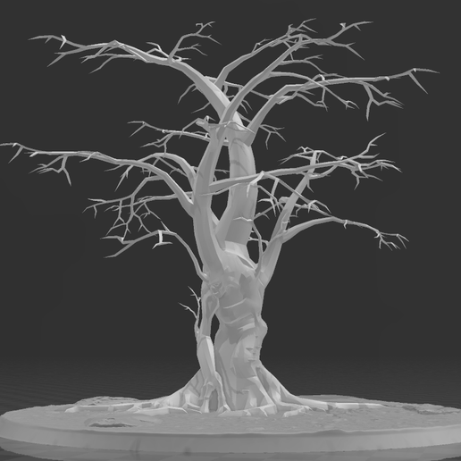 🌳 Árbol Harold de Fallout・Archivo OBJ Gratis para Impresión 3D・Cults