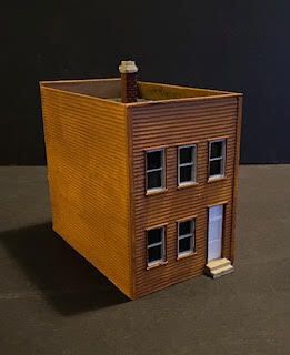 STL file HO Scale small commercial building "The Young Building" 🤏 ・3D ...