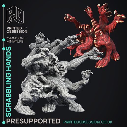 🤲 Scrabbling Hands - Ghast Busters - PRESUPUESTO - Ilustrado y ...