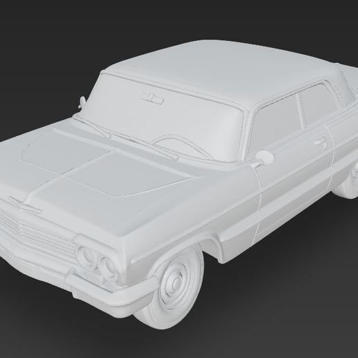 🚙 Impala 1963・ STL File for 3D printing・Cults