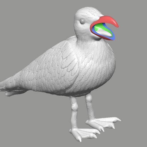 🐦 segull bird 3d obj free convert・ OBJ File for ・Cults