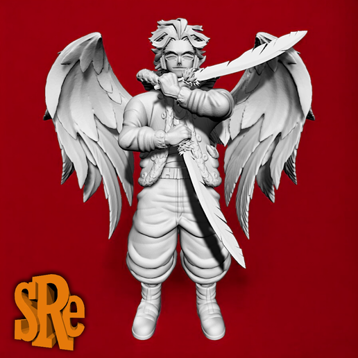 🐅 Hawks - My Hero Academia・ STL File for 3D printing・Cults