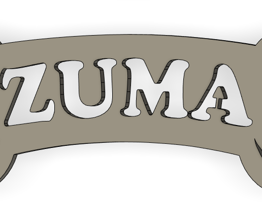 🐾 Paw Patrol Zuma Bundle 2D Décoration murale・Fichier STL pour ・Cults