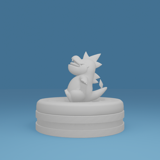 🐉 POKEMON CROCONAW・ STL File for 3D printing・Cults