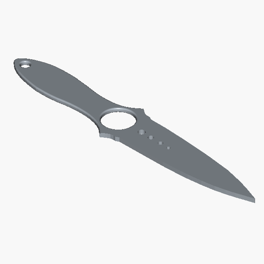 💀 skeleton knife CS2・ STL File for 3D printing・Cults