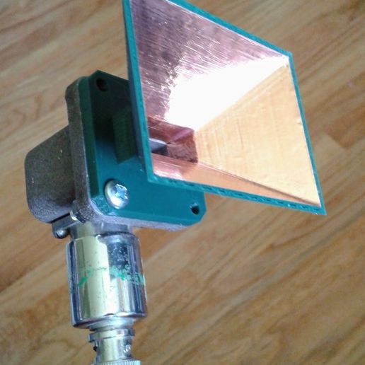 📯 WR90 flange horn antenna・Archivo 3D Gratis para ・Cults