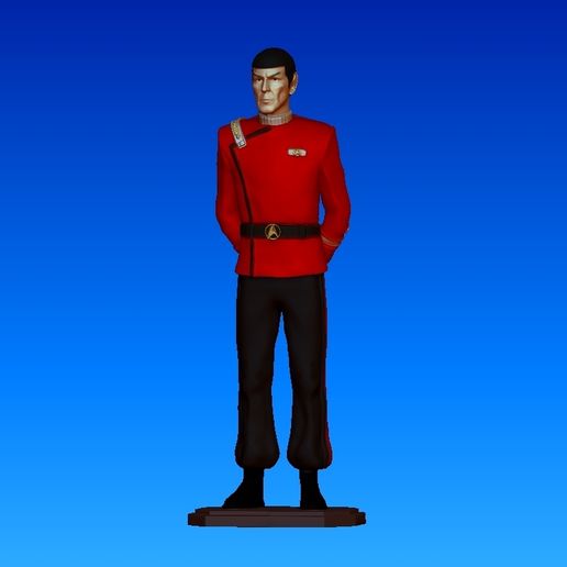 🎬 MOVIE - CMD SPOCK - ST II (1982)・ 3D File for 3D printing・Cults
