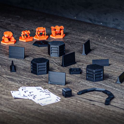 🎲 MKSTRM board game・Free 3D File for 3D printing・Cults