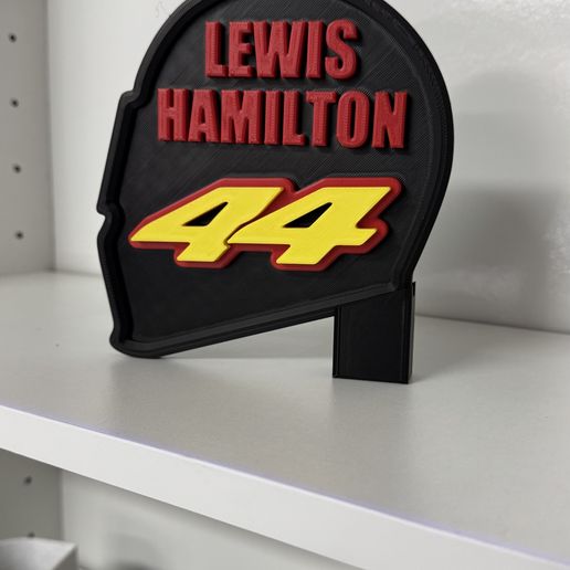 🚩 Lewis Hamilton・Free STL File for 3D printing・Cults