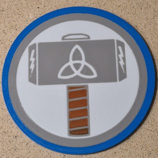 🏢 thor coaster・ 3MF File for 3D printing・Cults