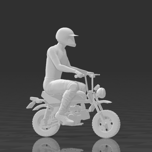 🐒 Monkey Rider・Free STL File for ・Cults