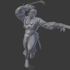 Archivo STL gratis Chun Li SFV・Plan imprimible en 3D para descargar・Cults