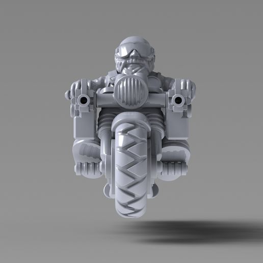 🛰 Tofty's Space Dwarf Cruiser Bike/Trike/Quad 28mm・Free STL File for 3D ...