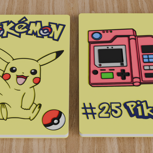 📓 Pikachu Pokemon-Professional Notebook Covers・ 3D File for 3D printing ...