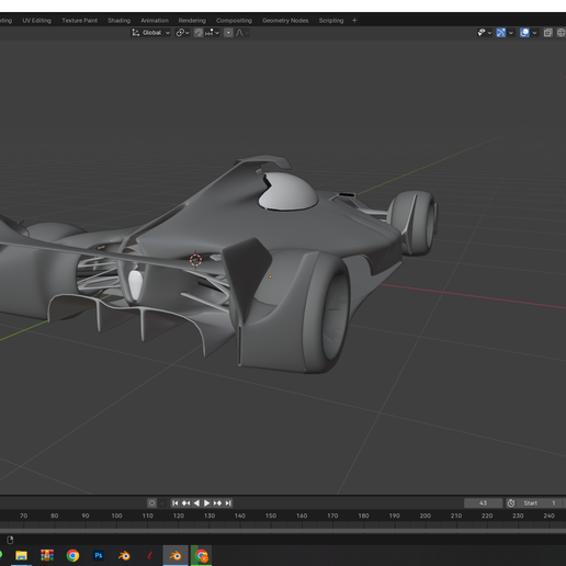 🚗 FERRARI F1 CONCEPT・ OBJ File for 3D printing・Cults