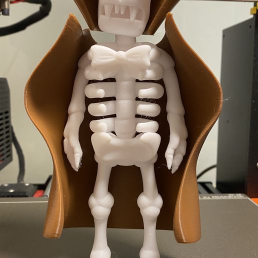 3D printed Vampire Skeleton・Cults