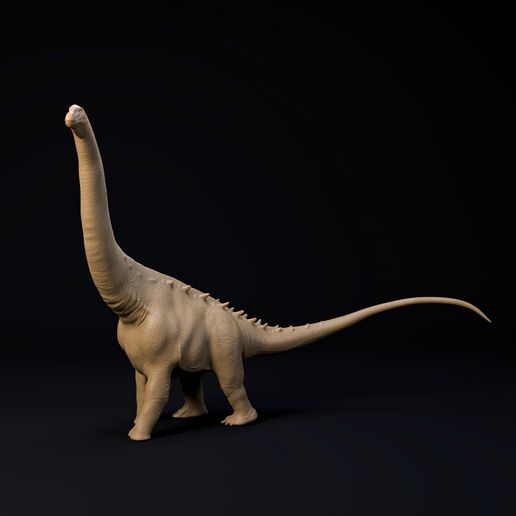 🚶 Alamosaurus walking 1-100 scale pre-supported dinosaur sauropod・ 3D ...