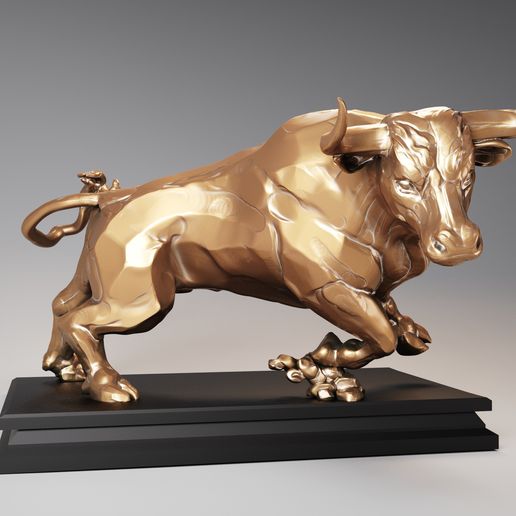 STL file Toros Bravos 3D 🦬 (OBJ)・3D printable design to download・Cults