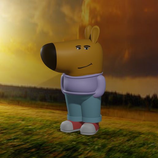 3D file Chill Guy Figure 🔗 ・Model to download and 3D print・Cults